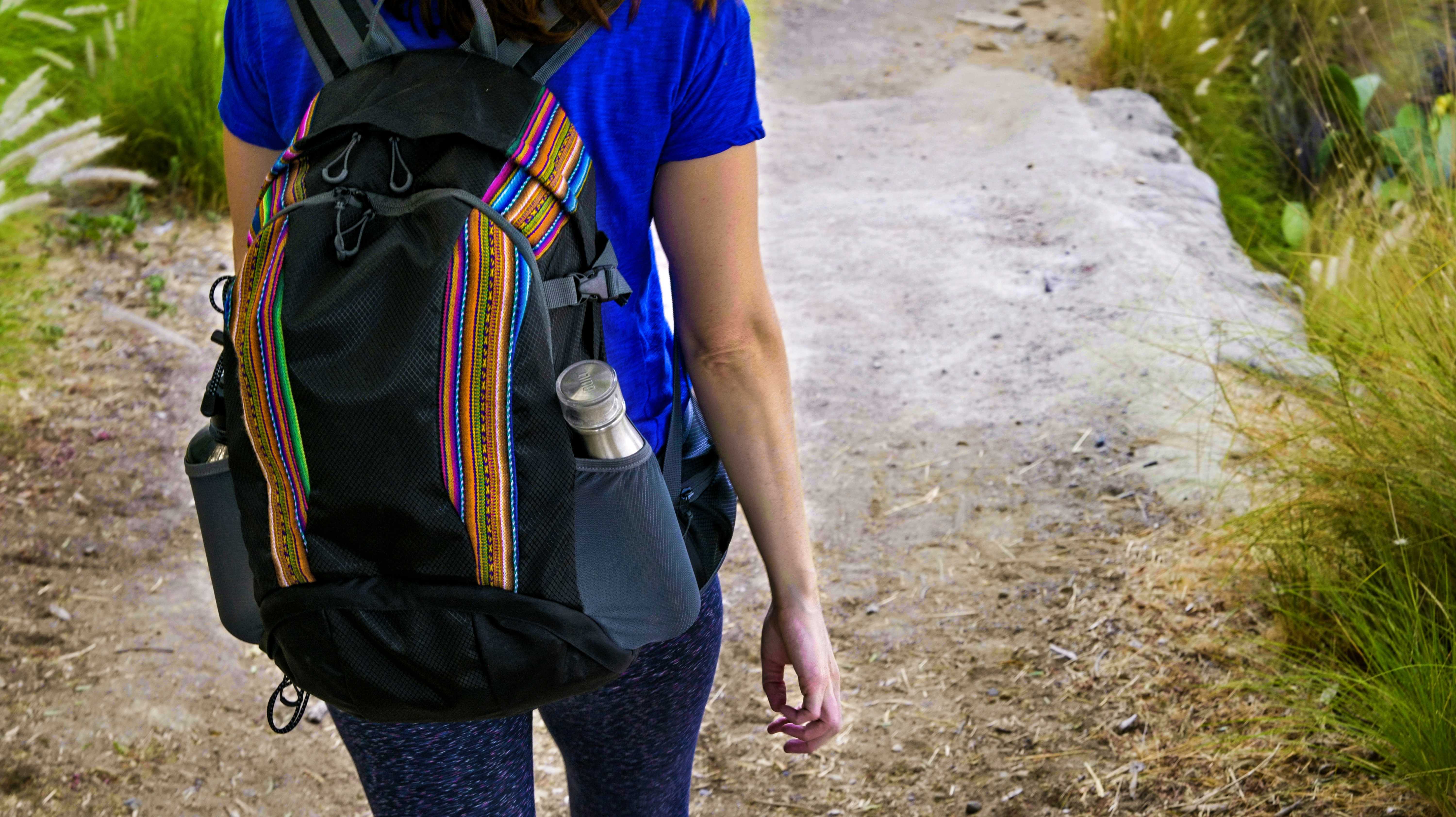 Hiking backpacks with Andean Style and hydration sleeve